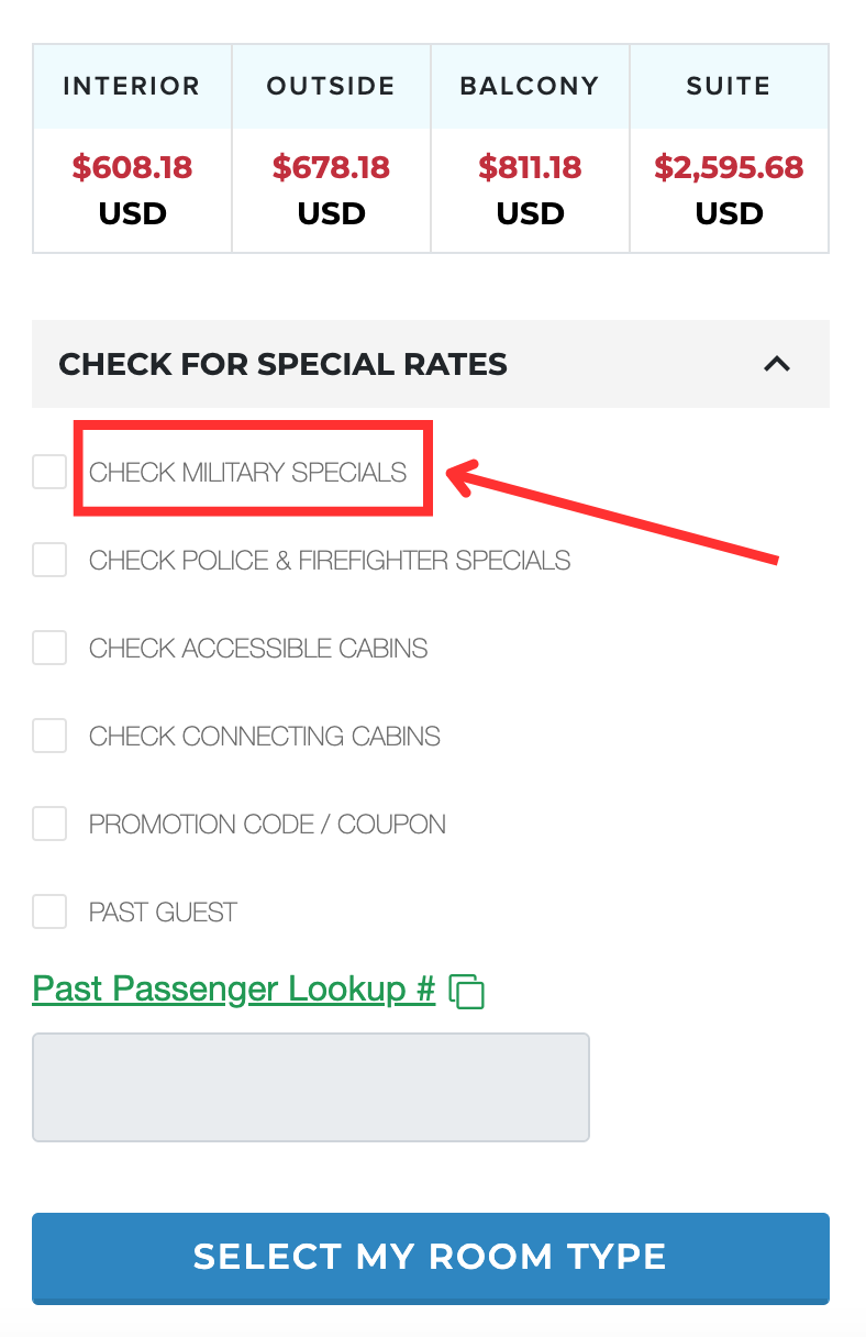 Military Cruise Deals - CruiseDirect